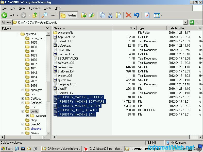 Manually Restore The Windows Registry With A Live Cd Like Hiren Boot Cd Live Cd Tutorials